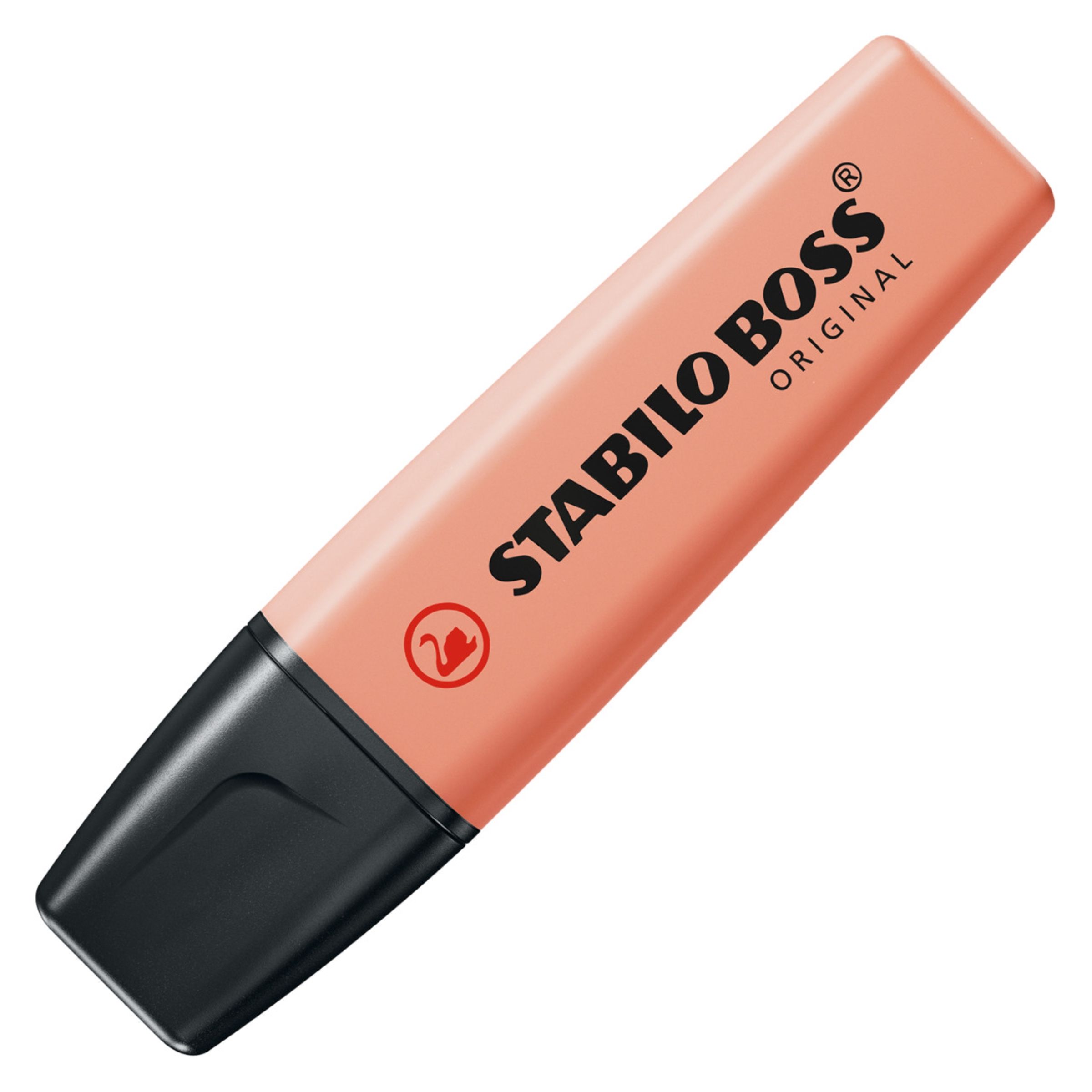 STABILO BOSS ORIGINAL Markeerstift Enkele Stift Pastel cremig perzik ...