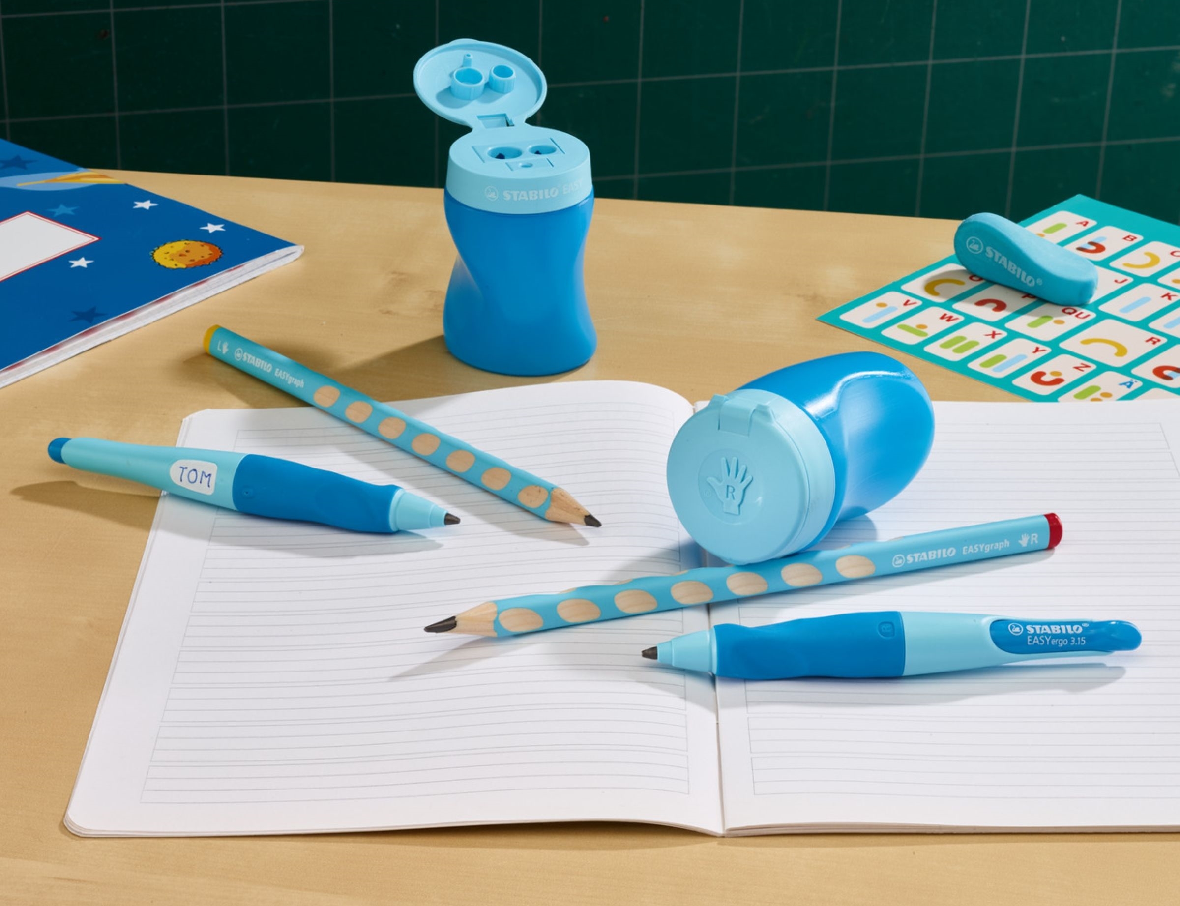 STABILO EASYsharpener Ergonomische Puntenslijper voor rechtshandigen 3 ...