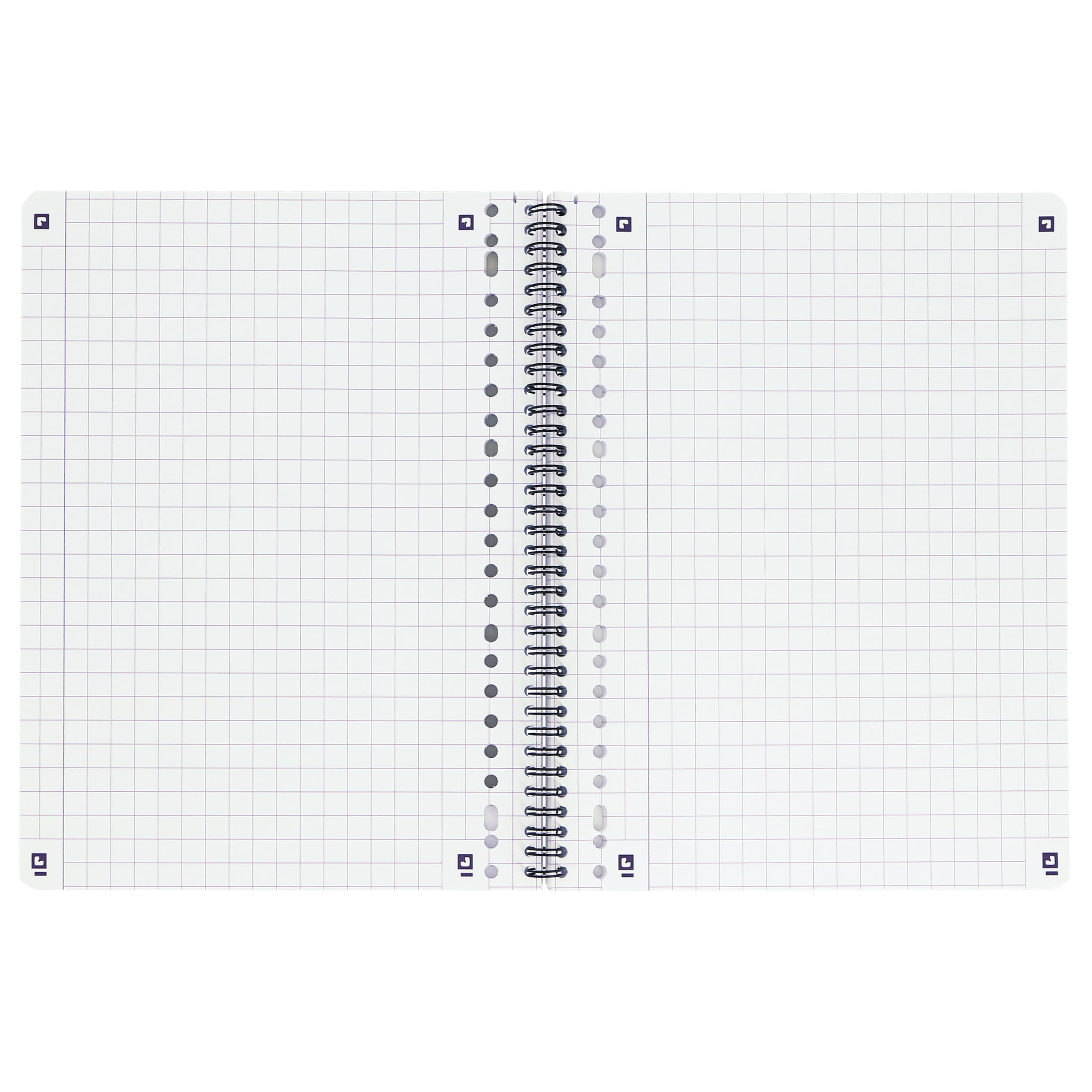 Oxford A4 Collegeblok Geruit 10 X 10 Mm Blauw Confetti Campus