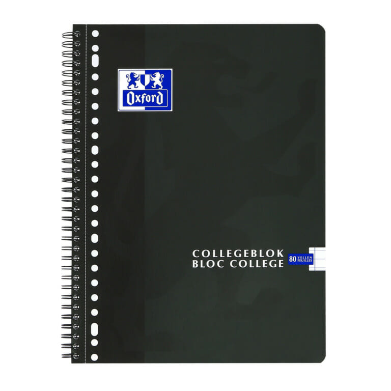 Collegeblokken & Schrijfblokken gelinieerd en geruit - A4, A5 en B5