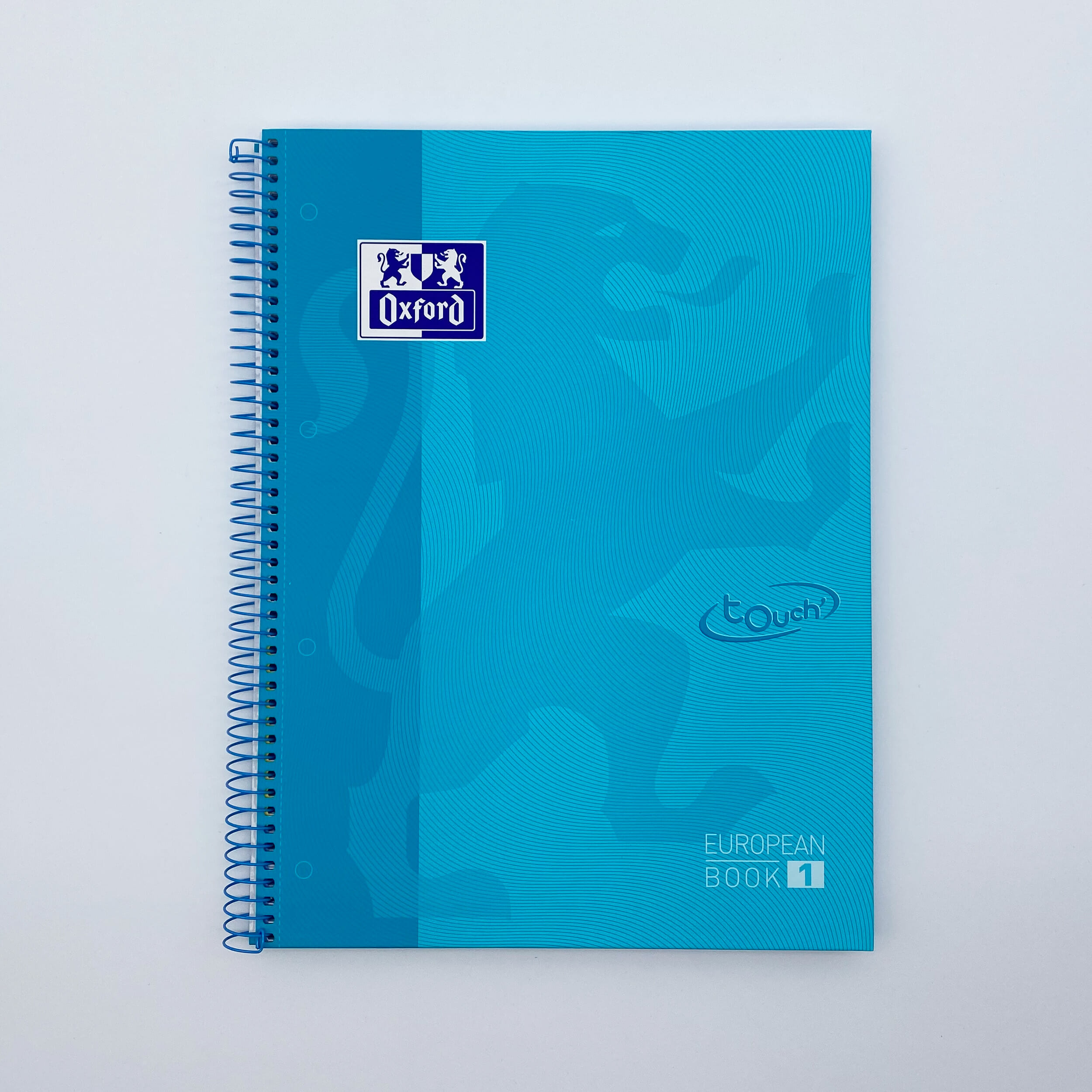 Oxford A4+ European Book 1 Hardcover Touch Gelinieerd Pastel Blauw ...