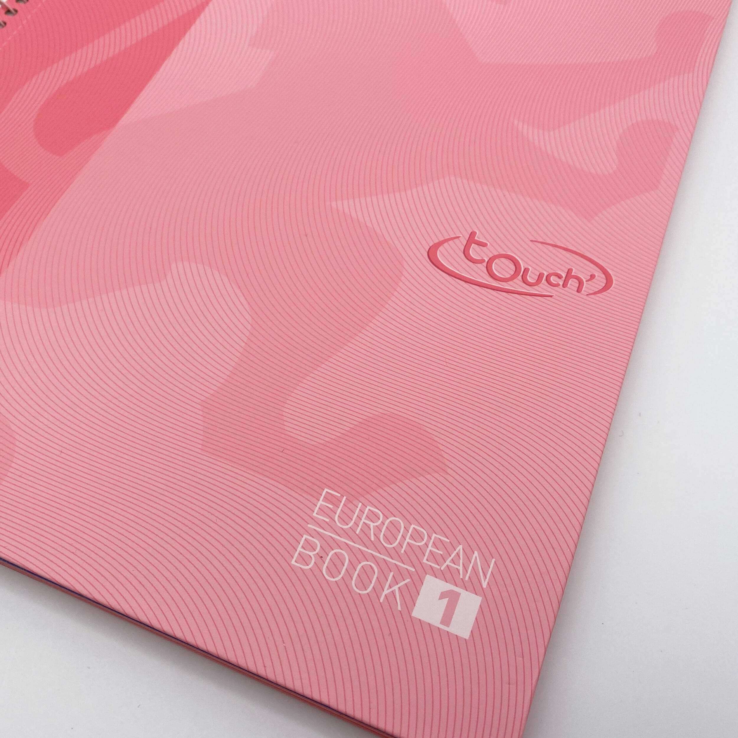 Oxford A4+ European Book 1 Hardcover Touch Gelinieerd Pastel Roze ...
