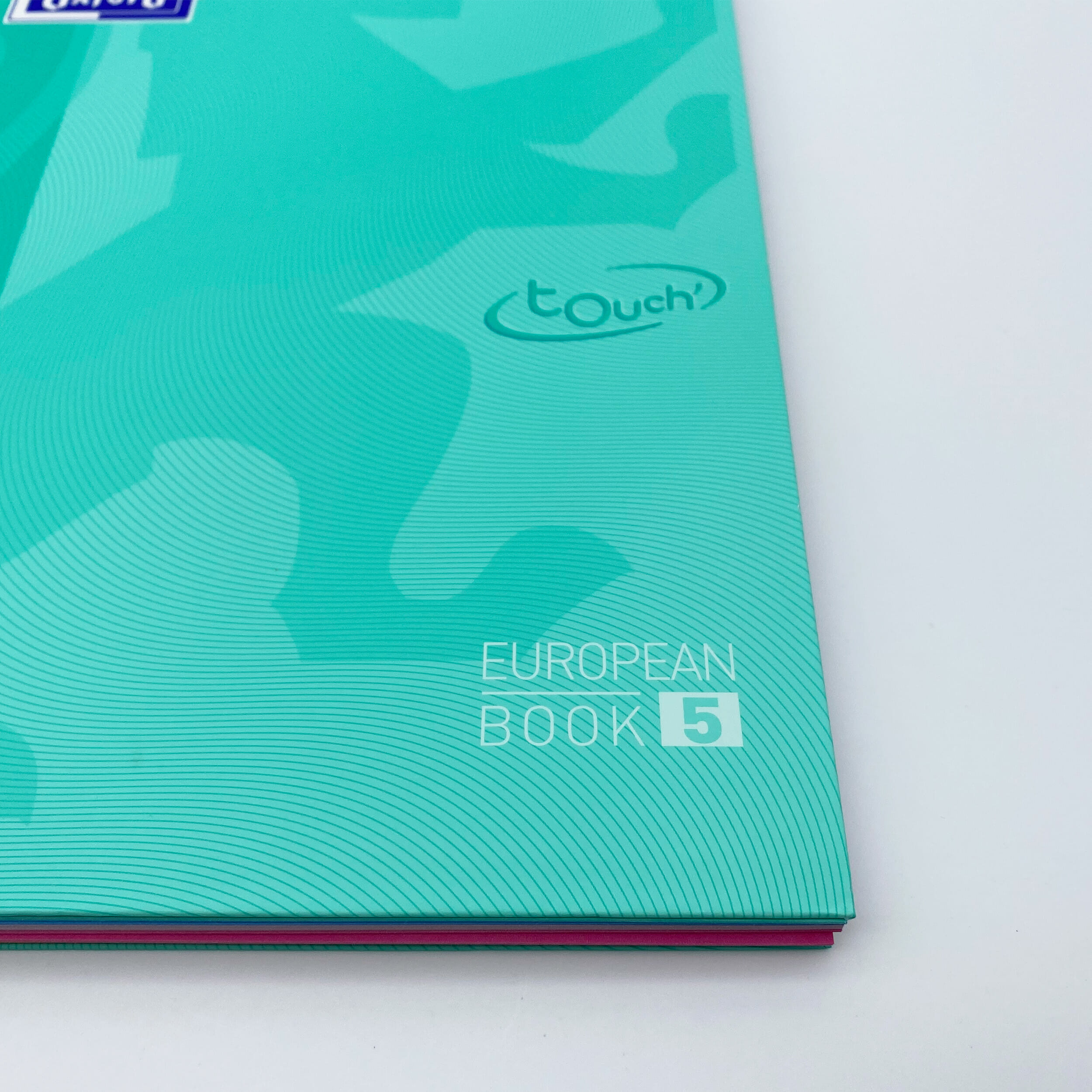 Oxford A4+ European Book 5 Hardcover Touch Geruit Pastel Groen ...