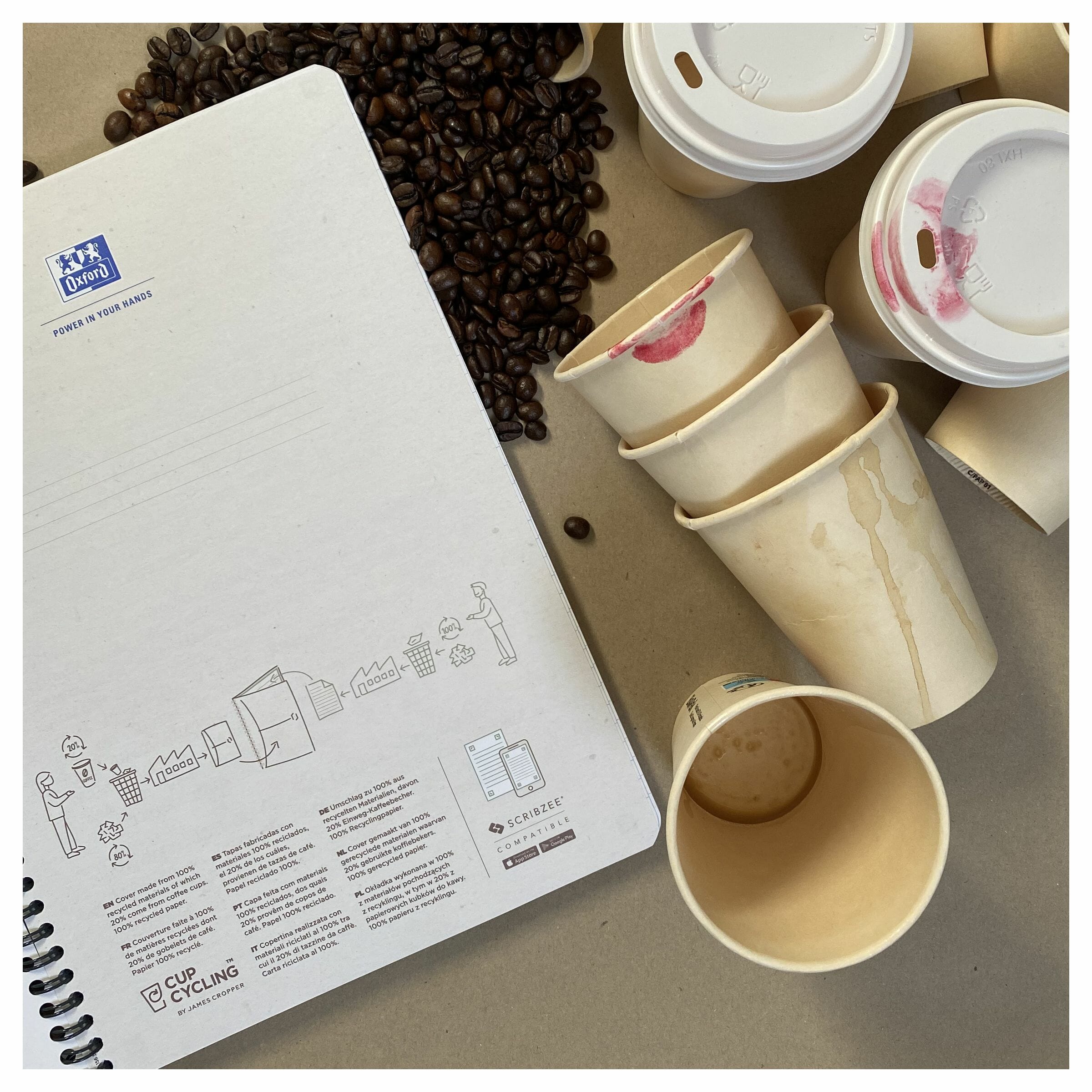 2 Oxford My Rec’Ups Notebooks & Schneider pennen