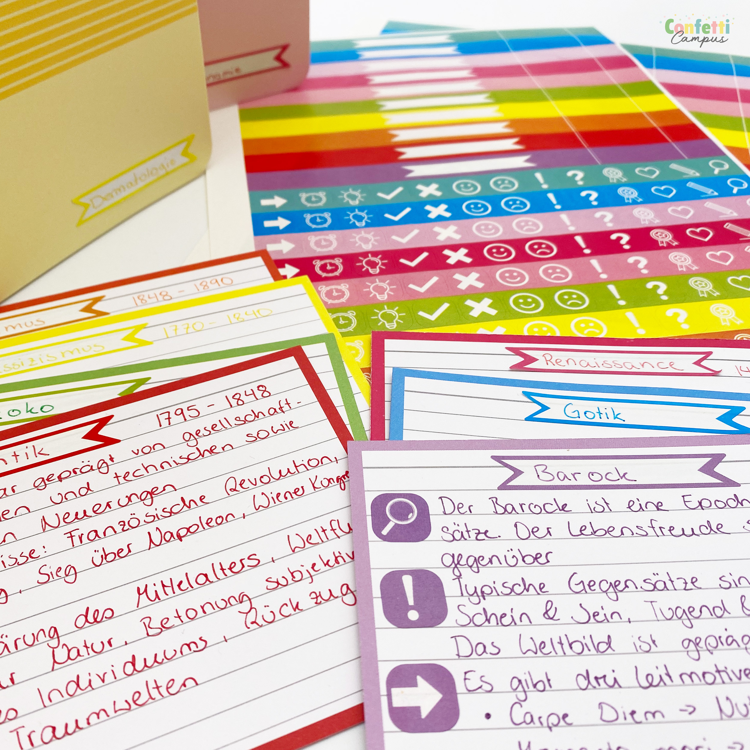 Oxford Stickers Icoontjes Pijlen Labels 2 vellen