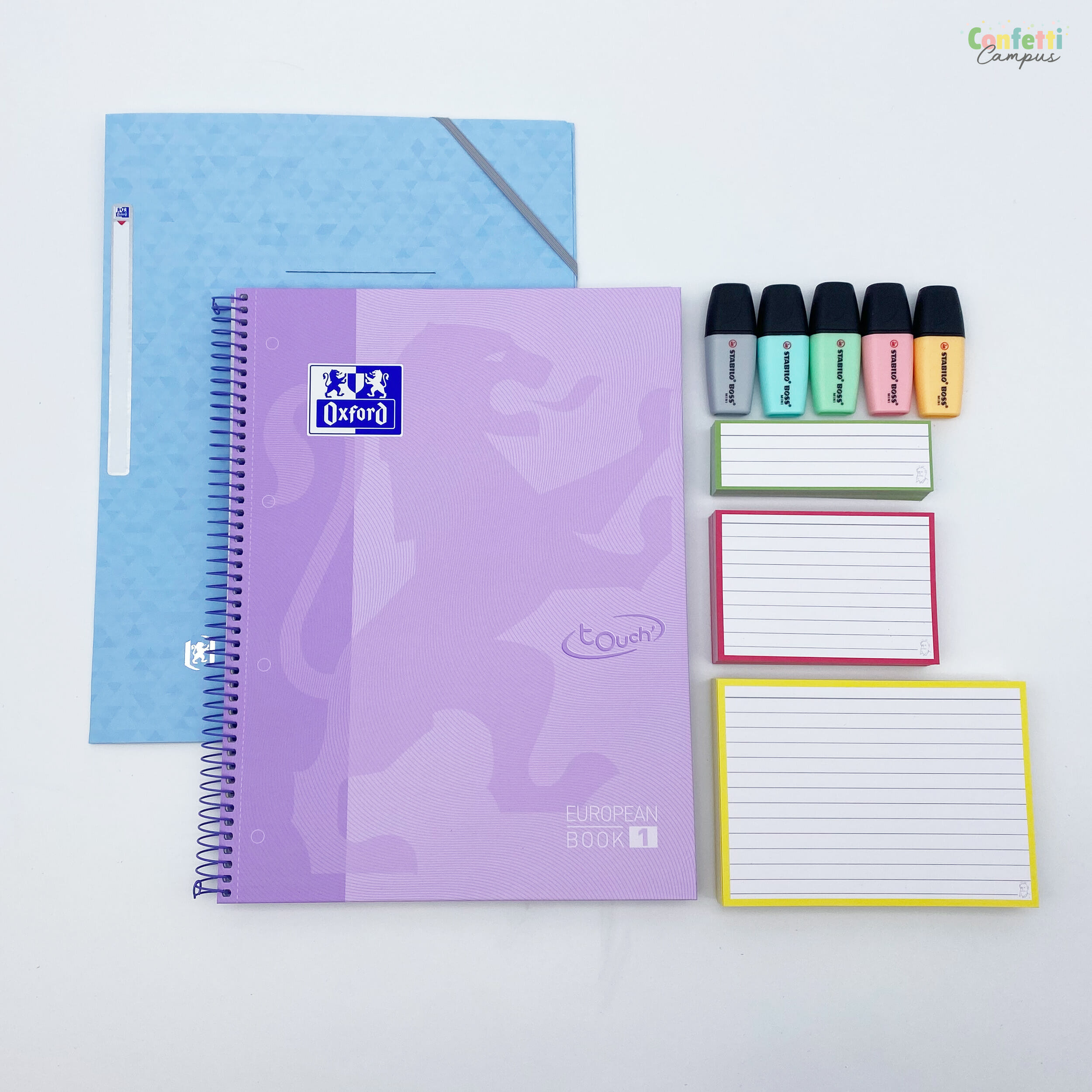 Pretty Notes & Flashcards Pastel - Compleet pakket 10% sale