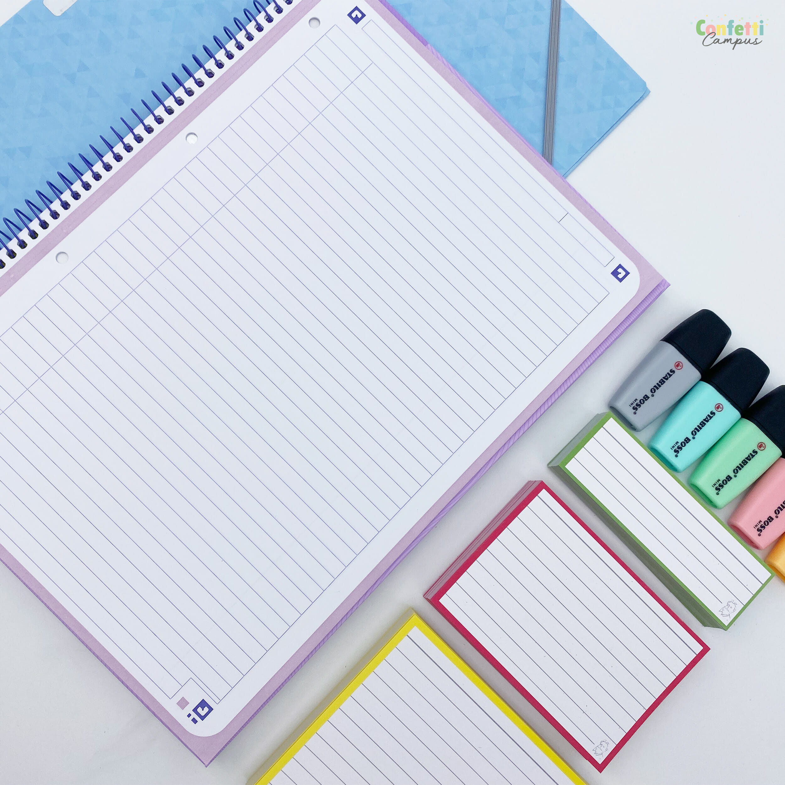 Pretty Notes & Flashcards Pastel - Compleet pakket 10% sale