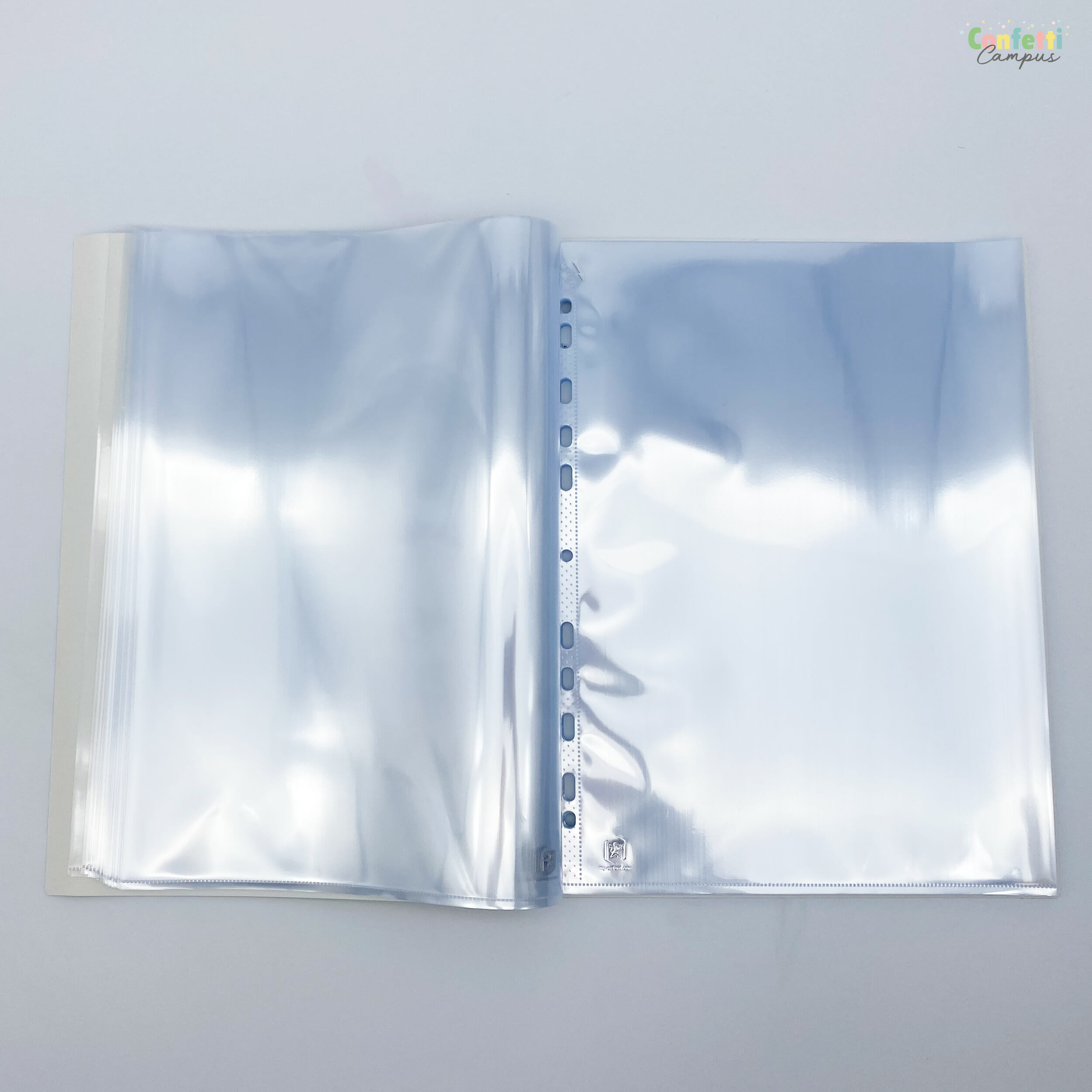 Oxford Insteekhoezen Transparant A4 Geperforeerd 50 stuks