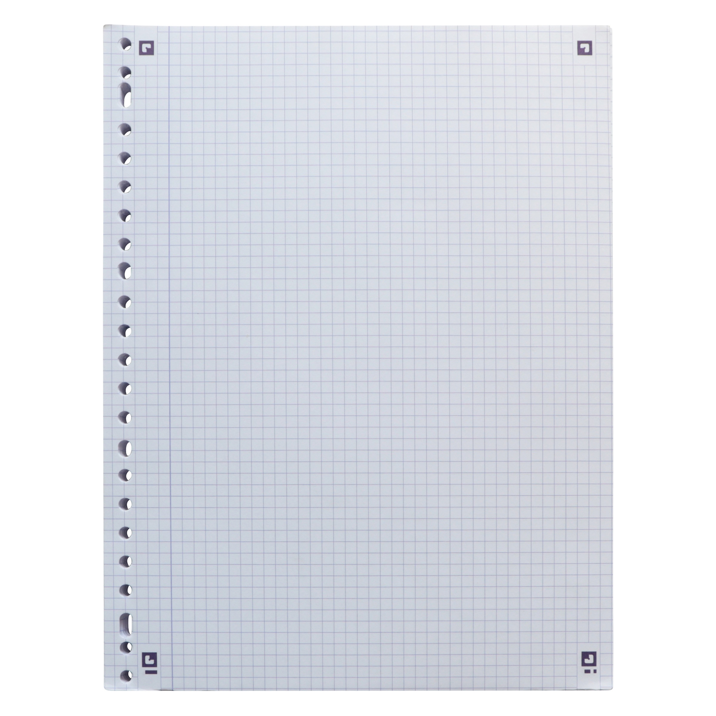 Oxford Ringbandpapier A4 100 Vel Geruit 5 x 5 mm wit - Ringbandpapier ...