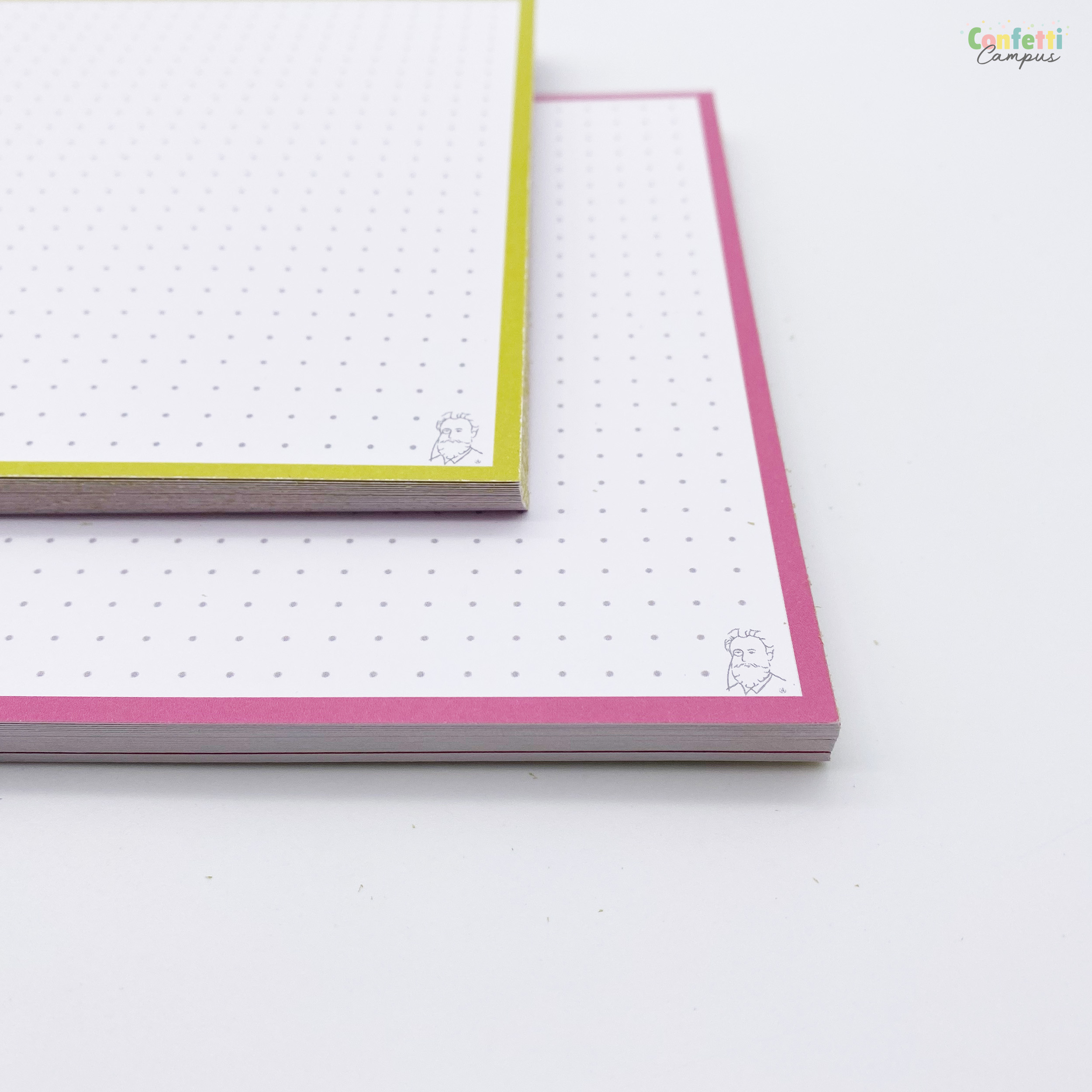 Leitner Flashcards A5 Duo Dotted Mango-Raspberry Sorbet