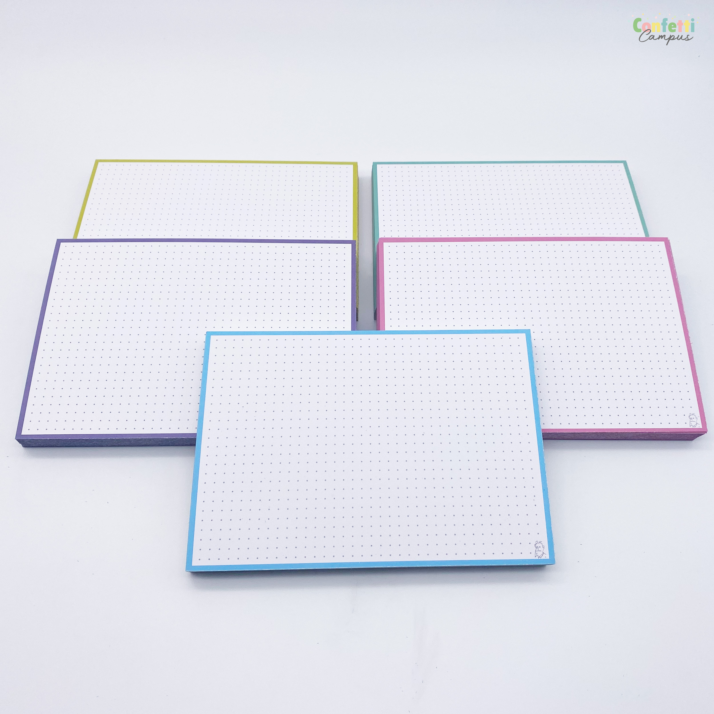 Leitner Flashcards A5 Duo Dotted Lavender Sunset