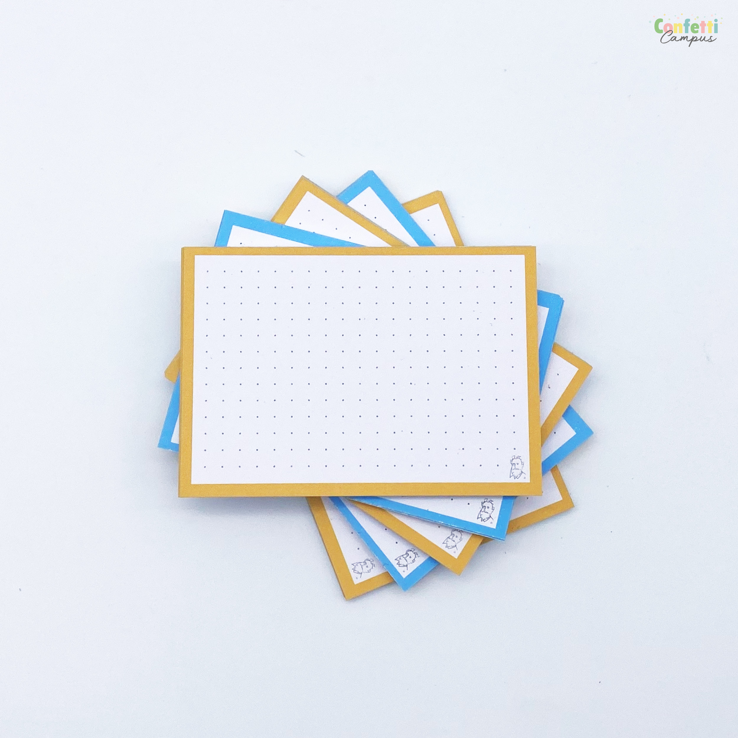 Leitner Flashcards A7 Duo Dotted Walk on the beach