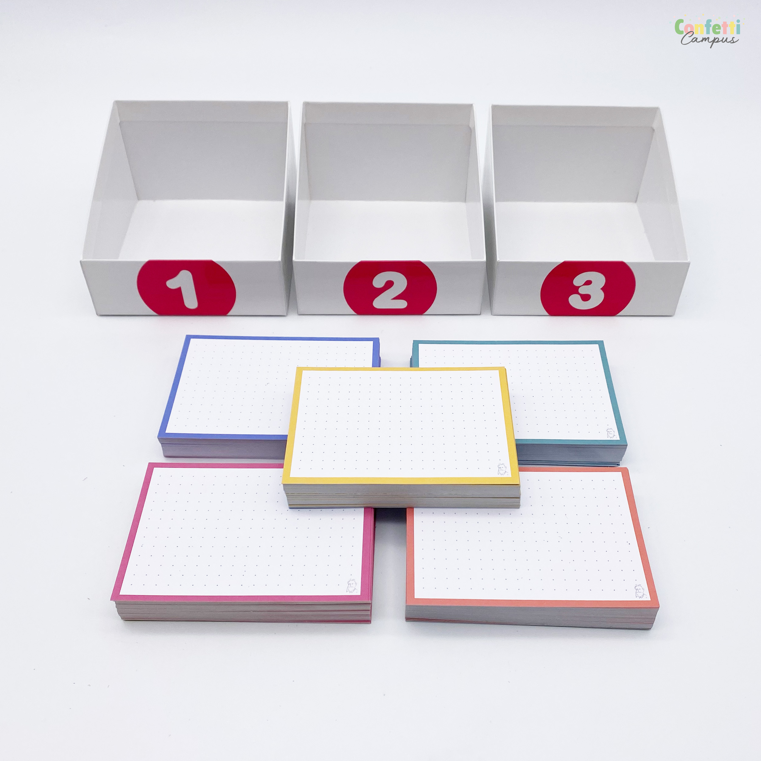 Leitner Flashcards Pakket 500 DUO A7 formaat