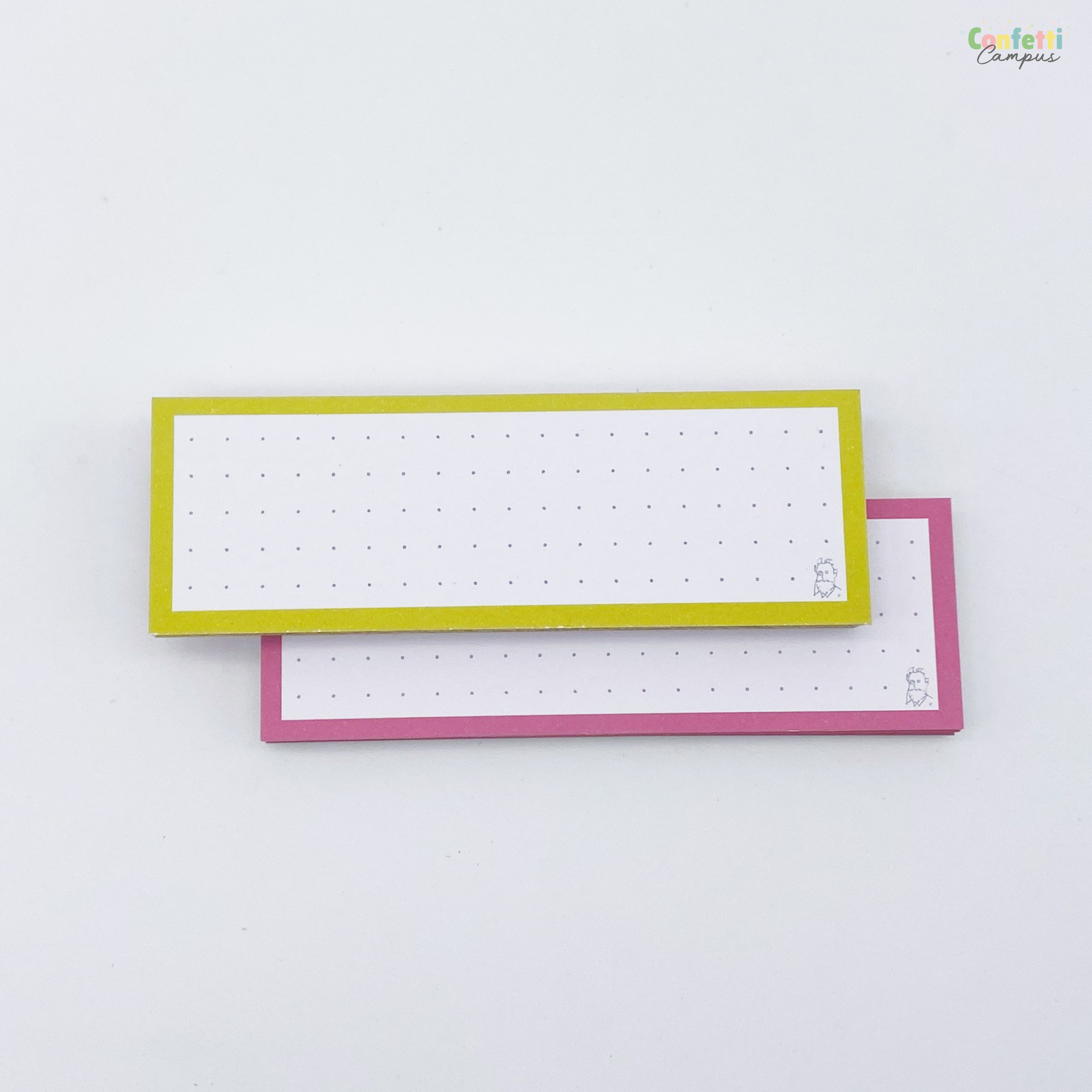 Leitner Flashcards Woordkaartjes Duo Dotted Mango-Raspberry Sorbet