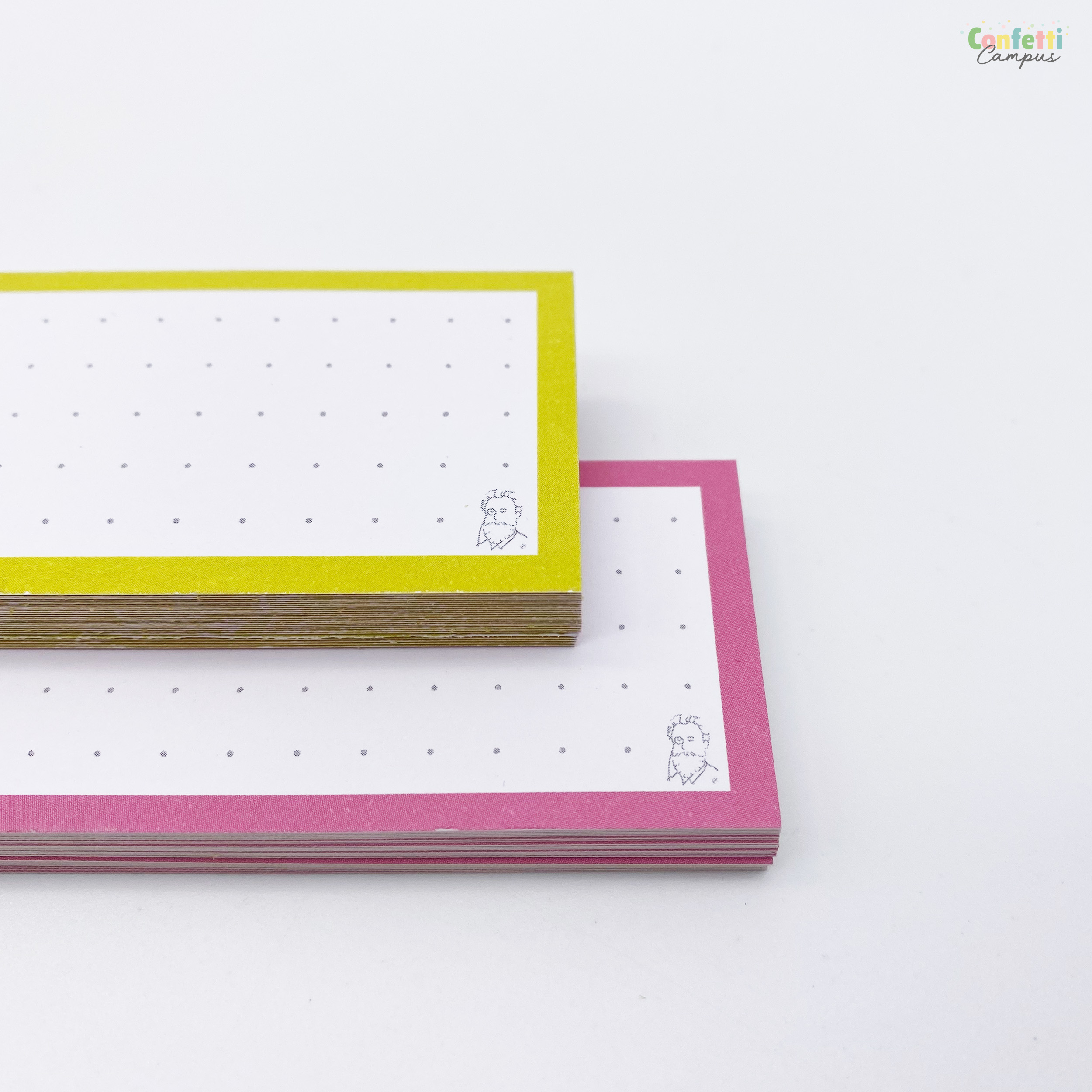 Leitner Flashcards Woordkaartjes Duo Dotted Mango-Raspberry Sorbet