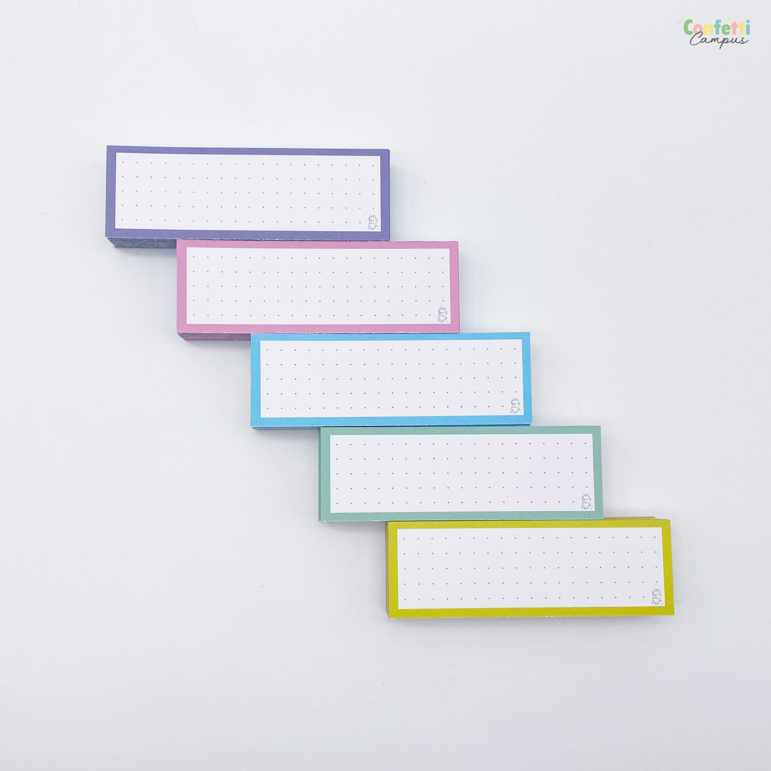 Leitner Flashcards Woordkaartjes Duo Dotted Blueberry Bubble Tea
