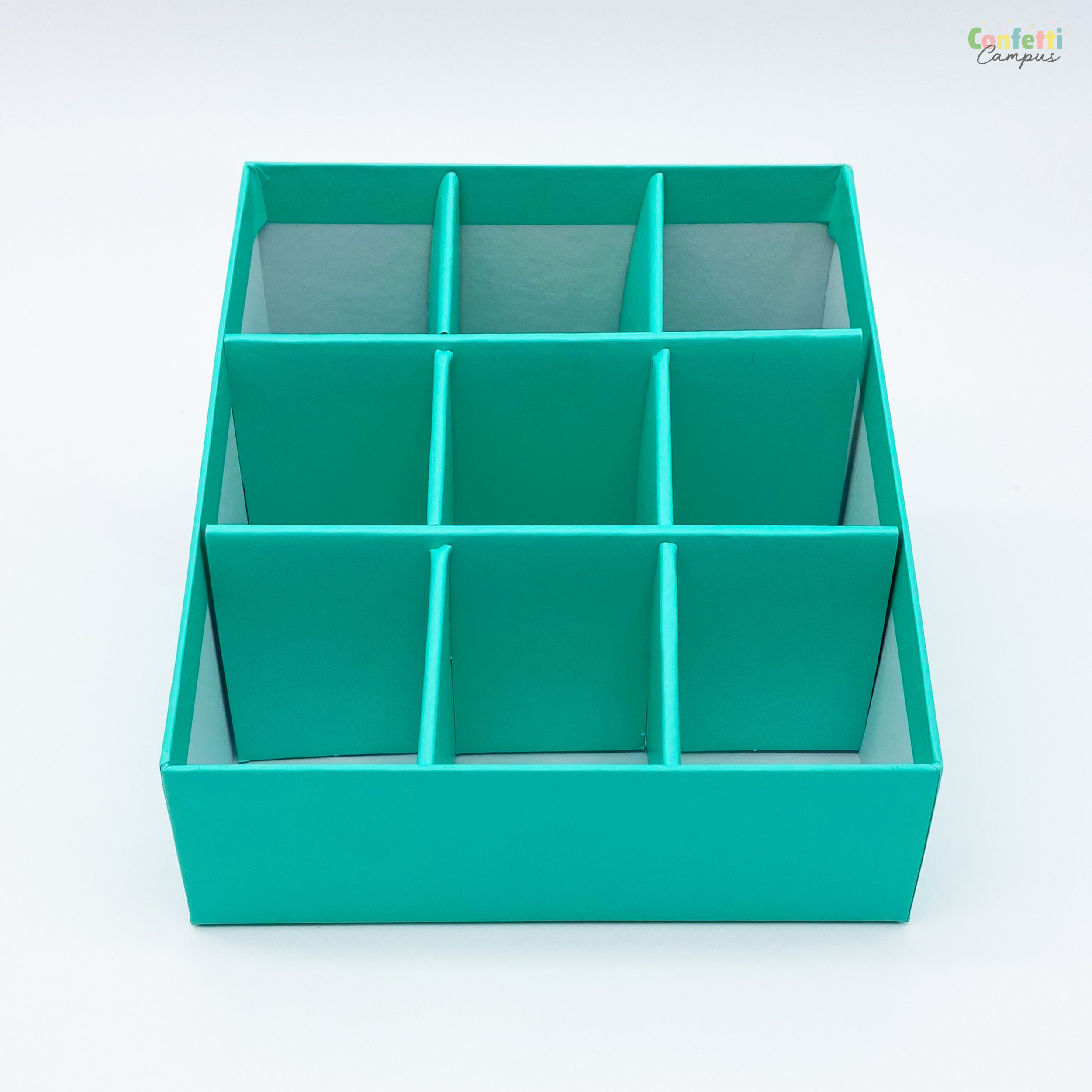 Oxford Desk Organizer 9 vakken Mint - Confetti Campus
