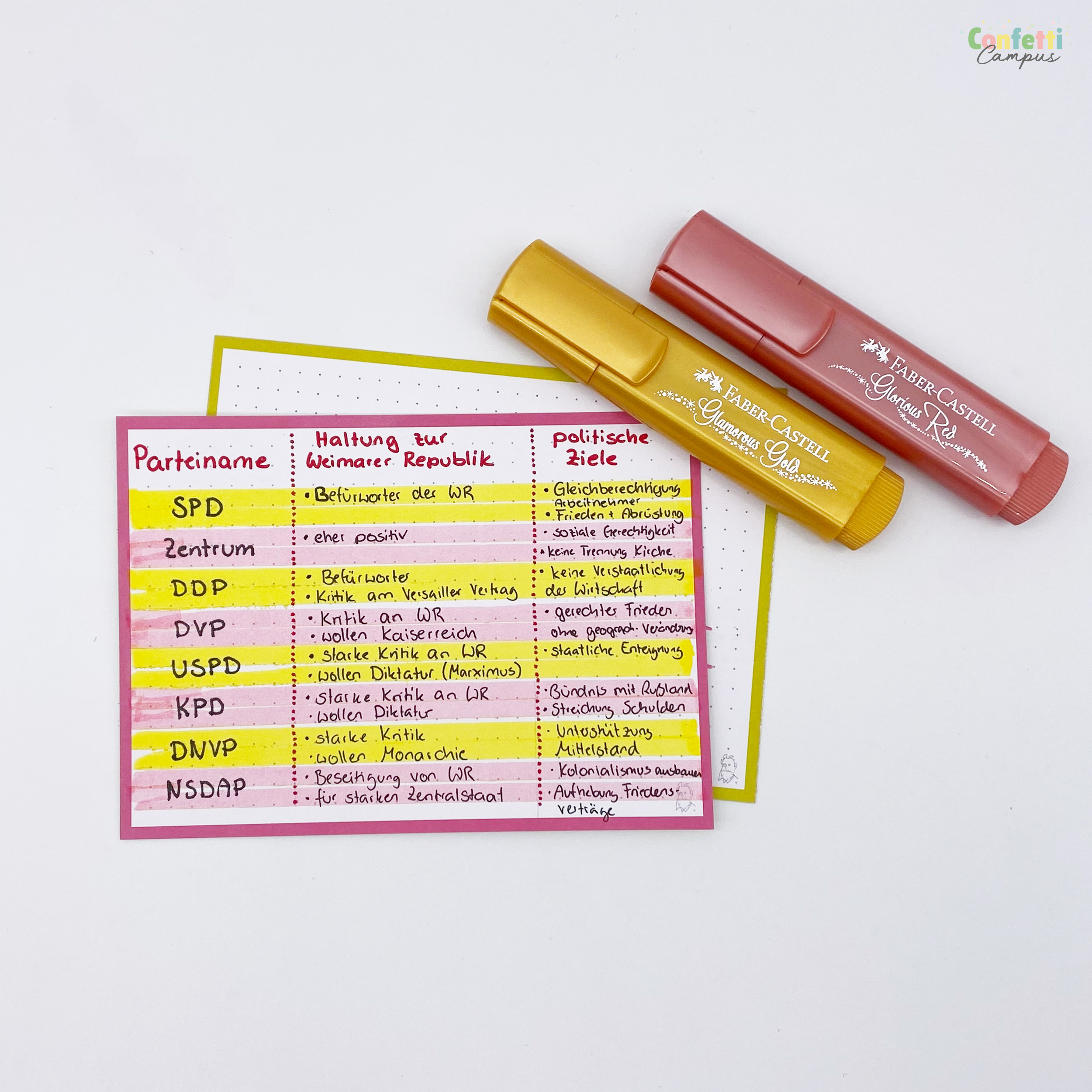 Leitner Flashcards Pakket 500 DUO A6 formaat