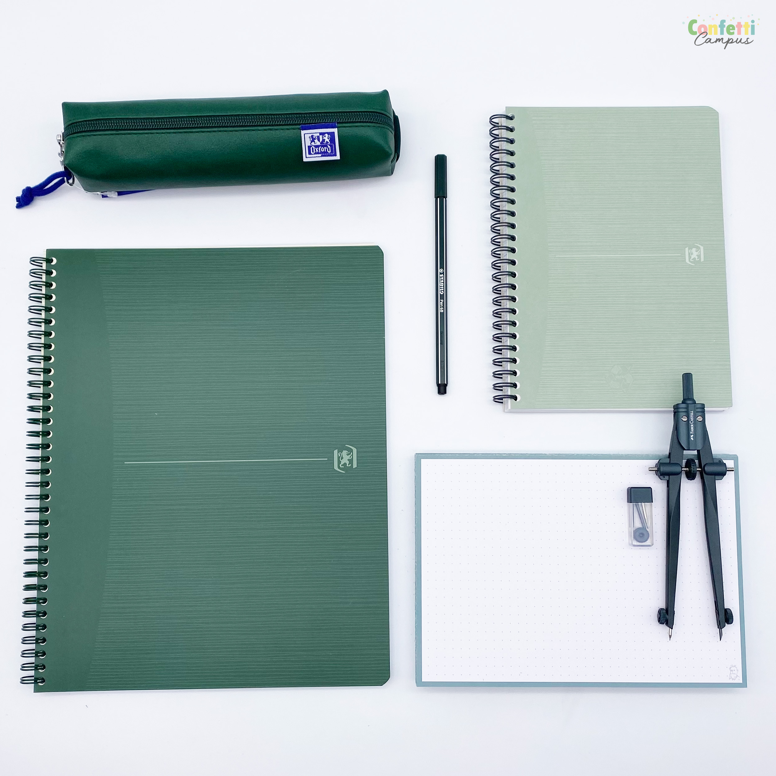 Faber Castell Passer Stream Berry - Snelverstelpasser - Confetti Campus