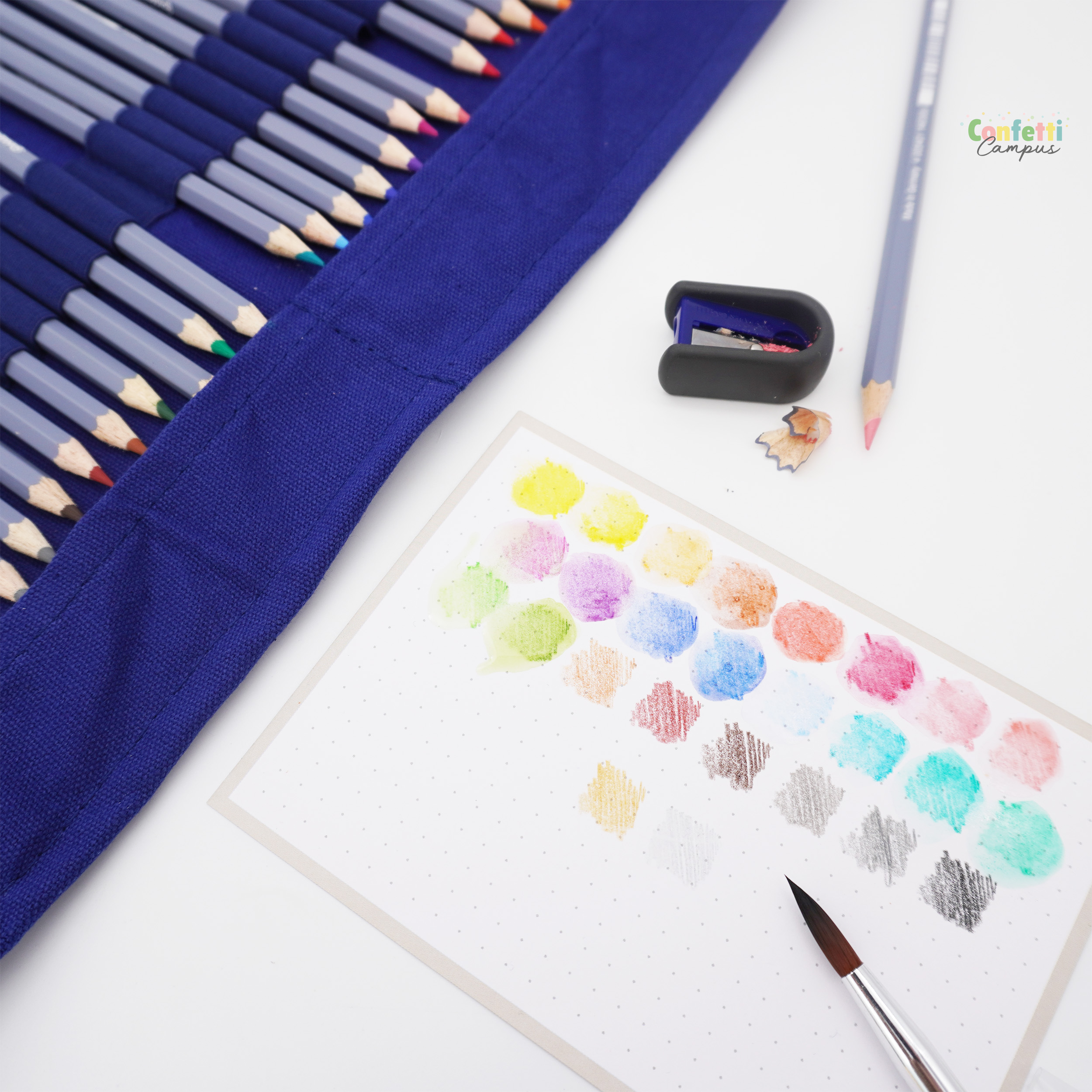 Faber-Castell Aquarelpotloden Goldfaber Rollerset 27 stuks ...