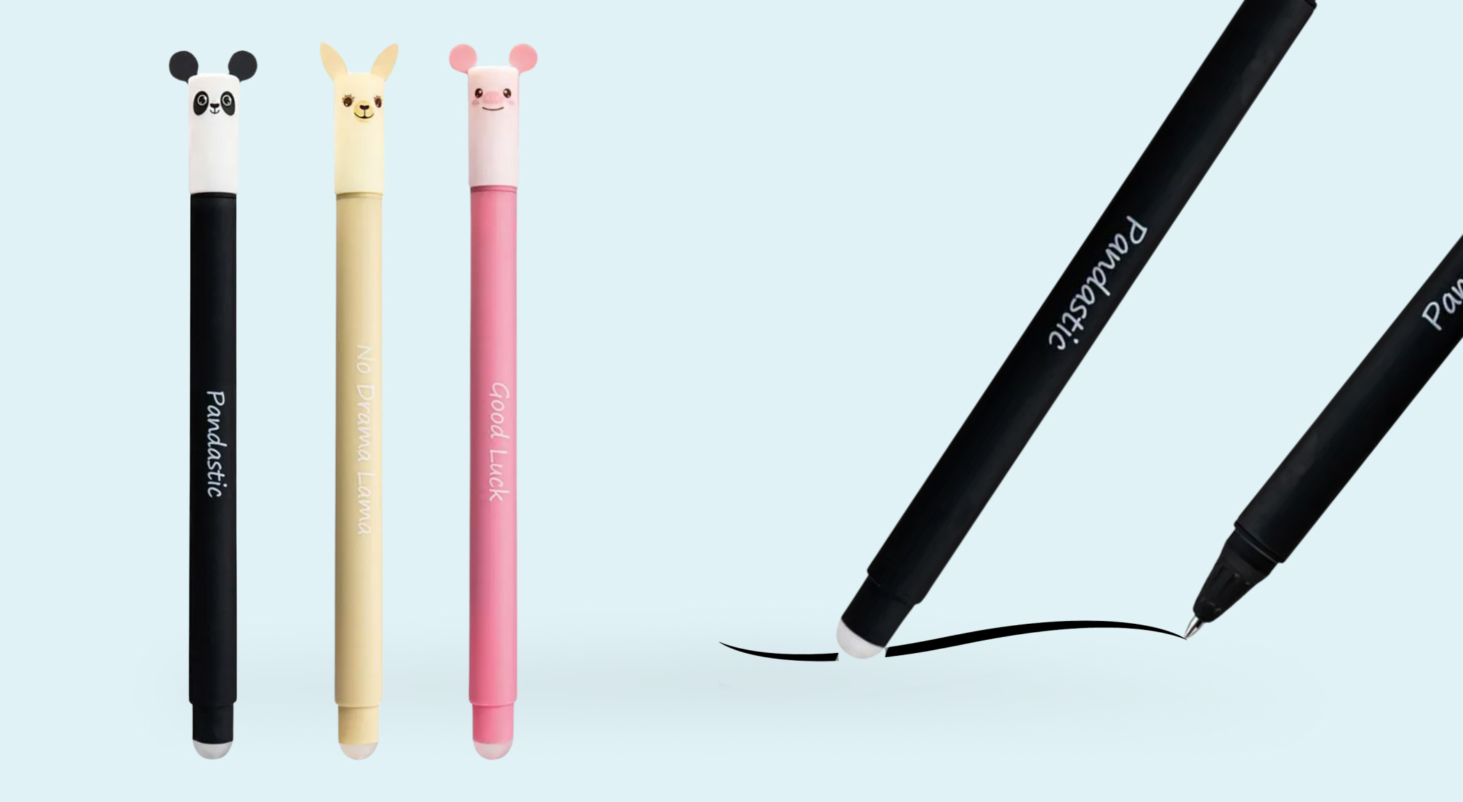 Uitwisbare pennen - Confetti Campus