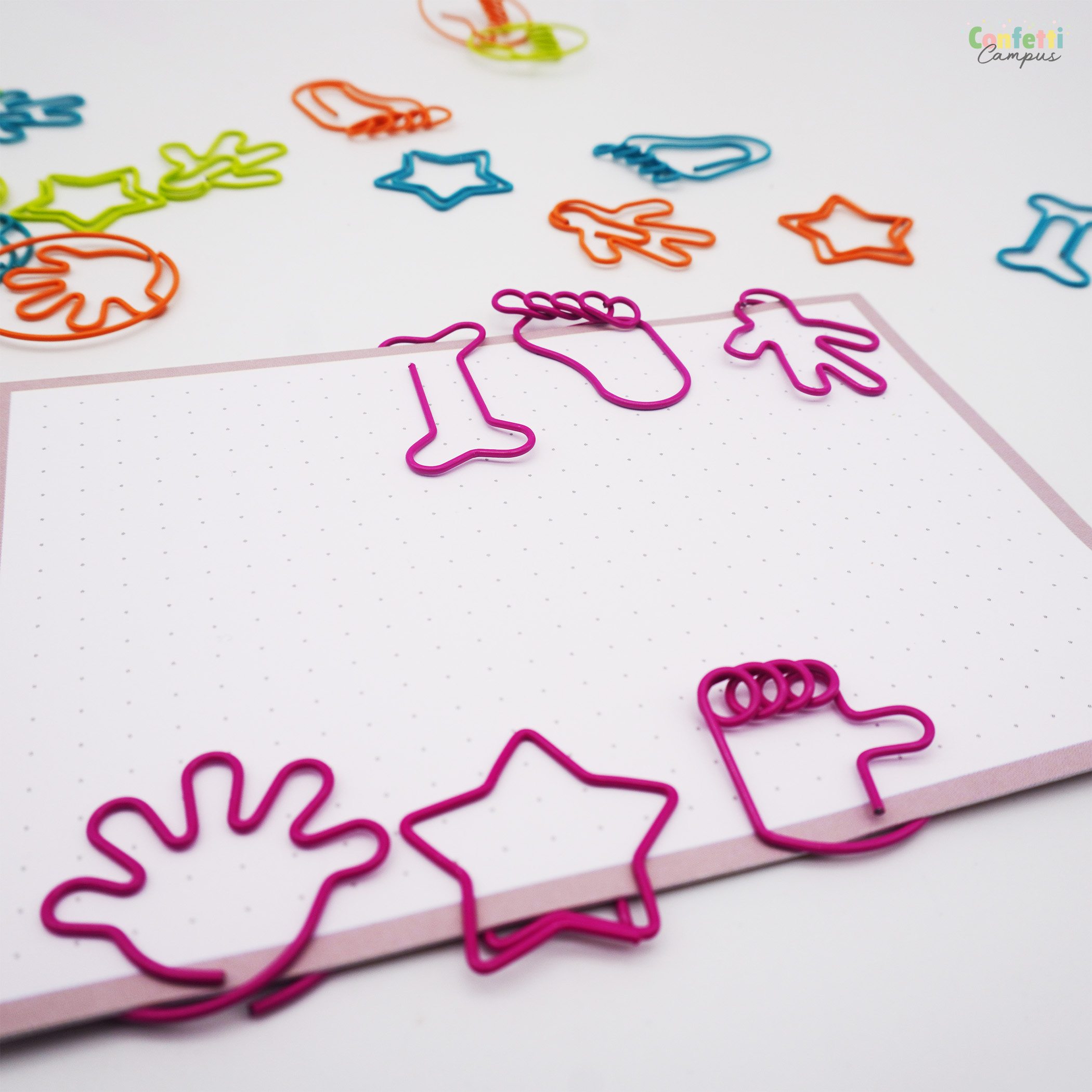 Brunnen Paperclips Color Code 24 stuks assorti
