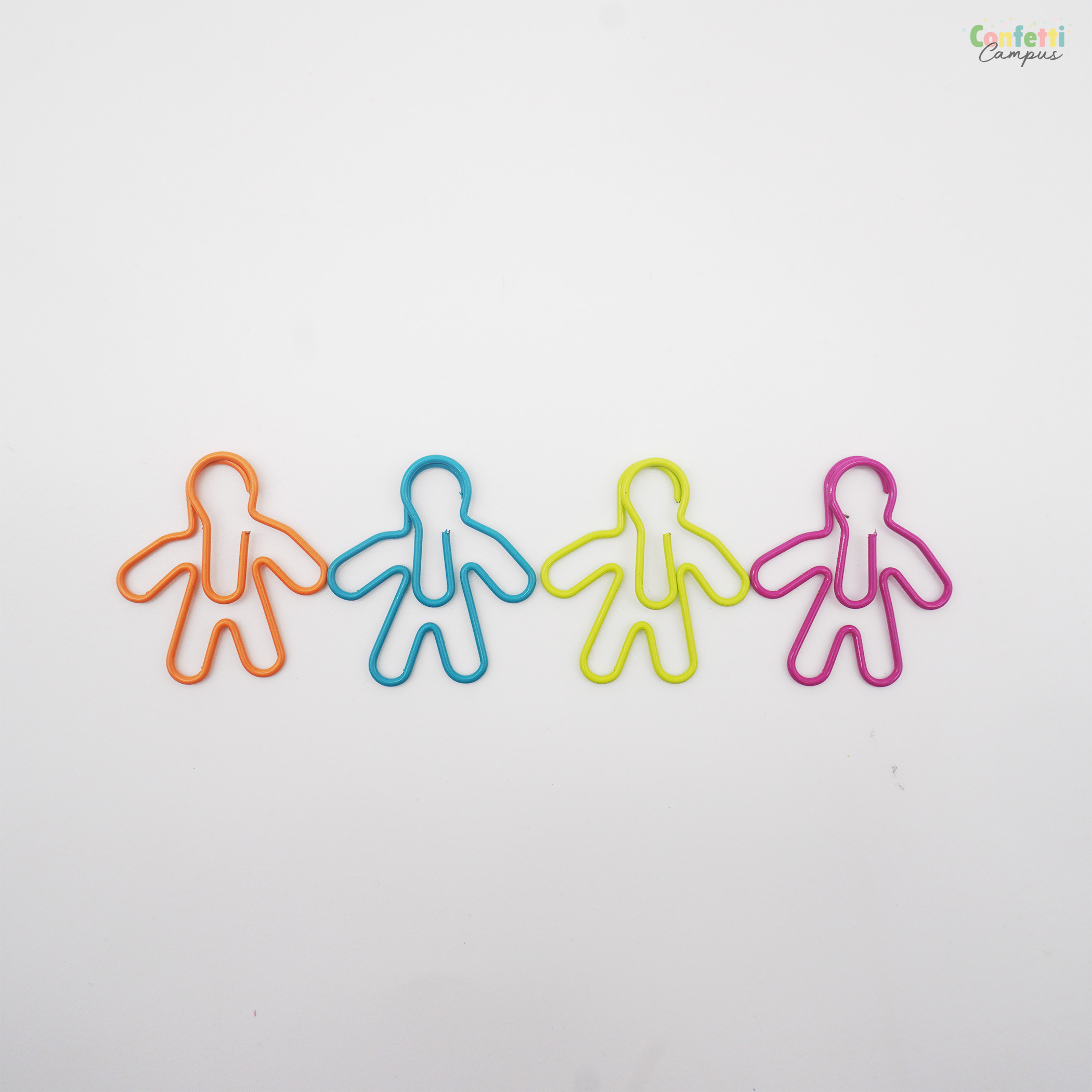 Brunnen Paperclips Color Code 24 stuks assorti