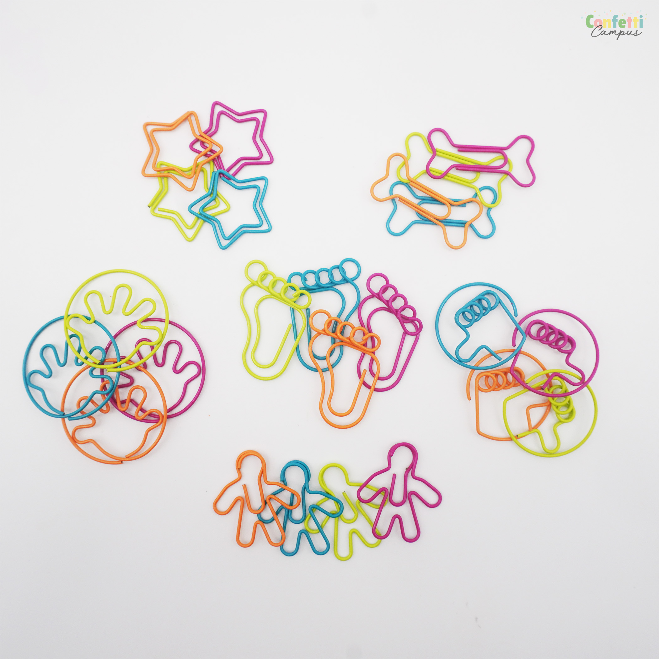 Brunnen Paperclips Color Code 24 stuks assorti