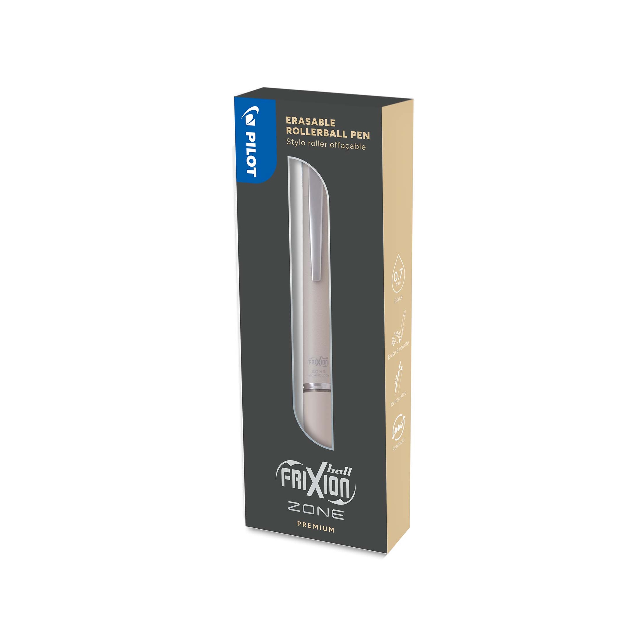 Pilot Frixion Uitwisbare Balpen Clicker Zone Zand