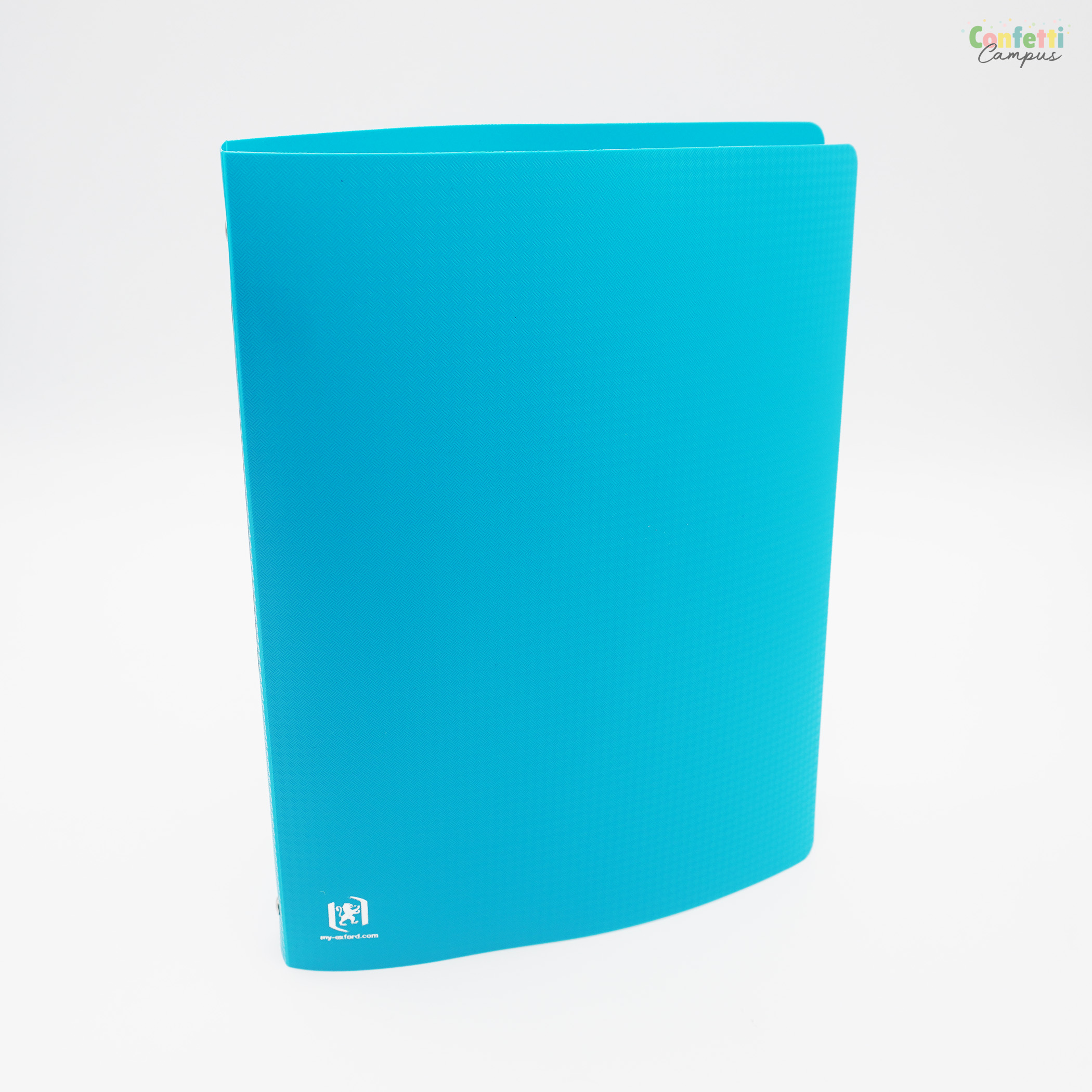 Oxford A4 Ringband 4 Rings 20 mm Aqua