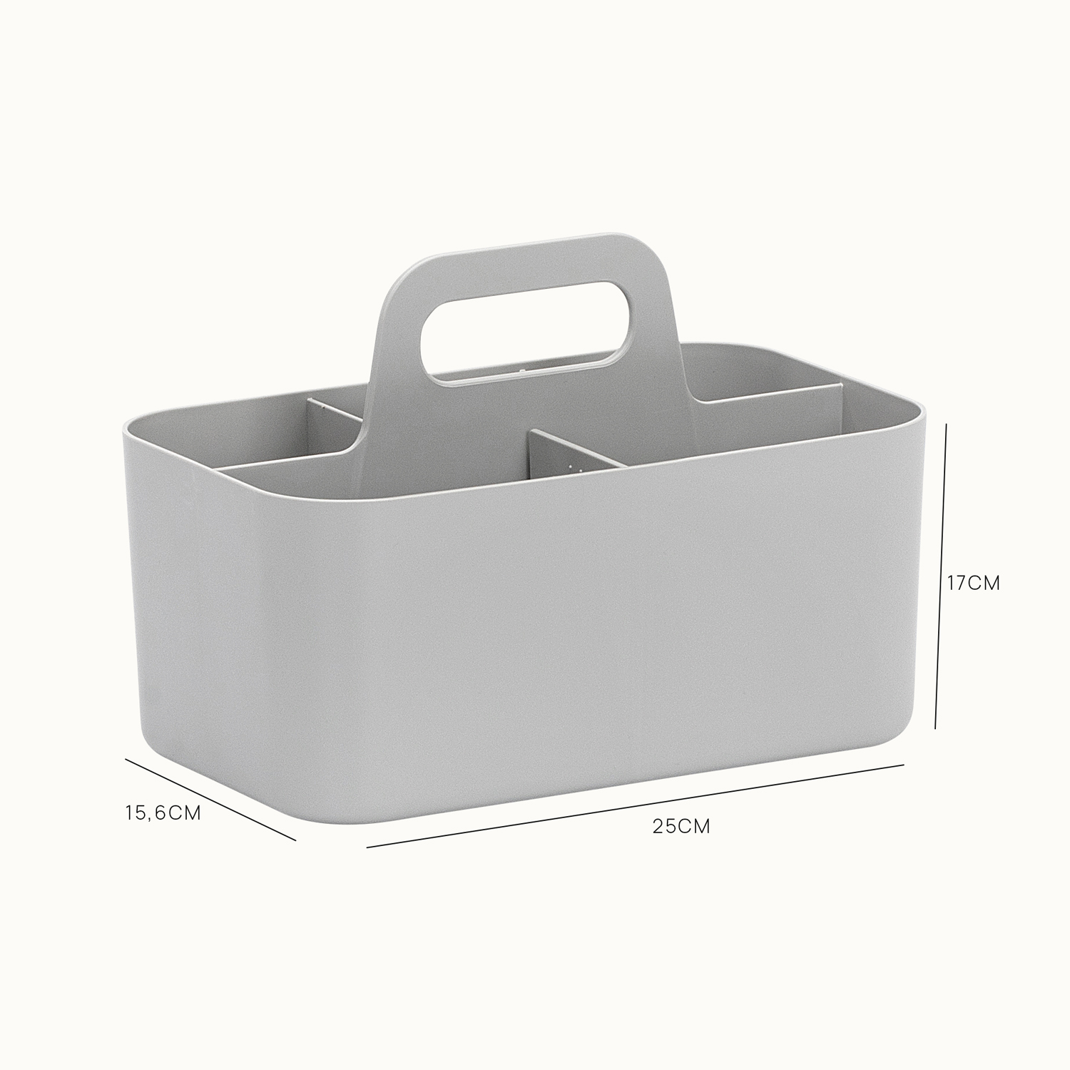 Forma Pennenbak FRANK Large Grijs - Confetti Campus