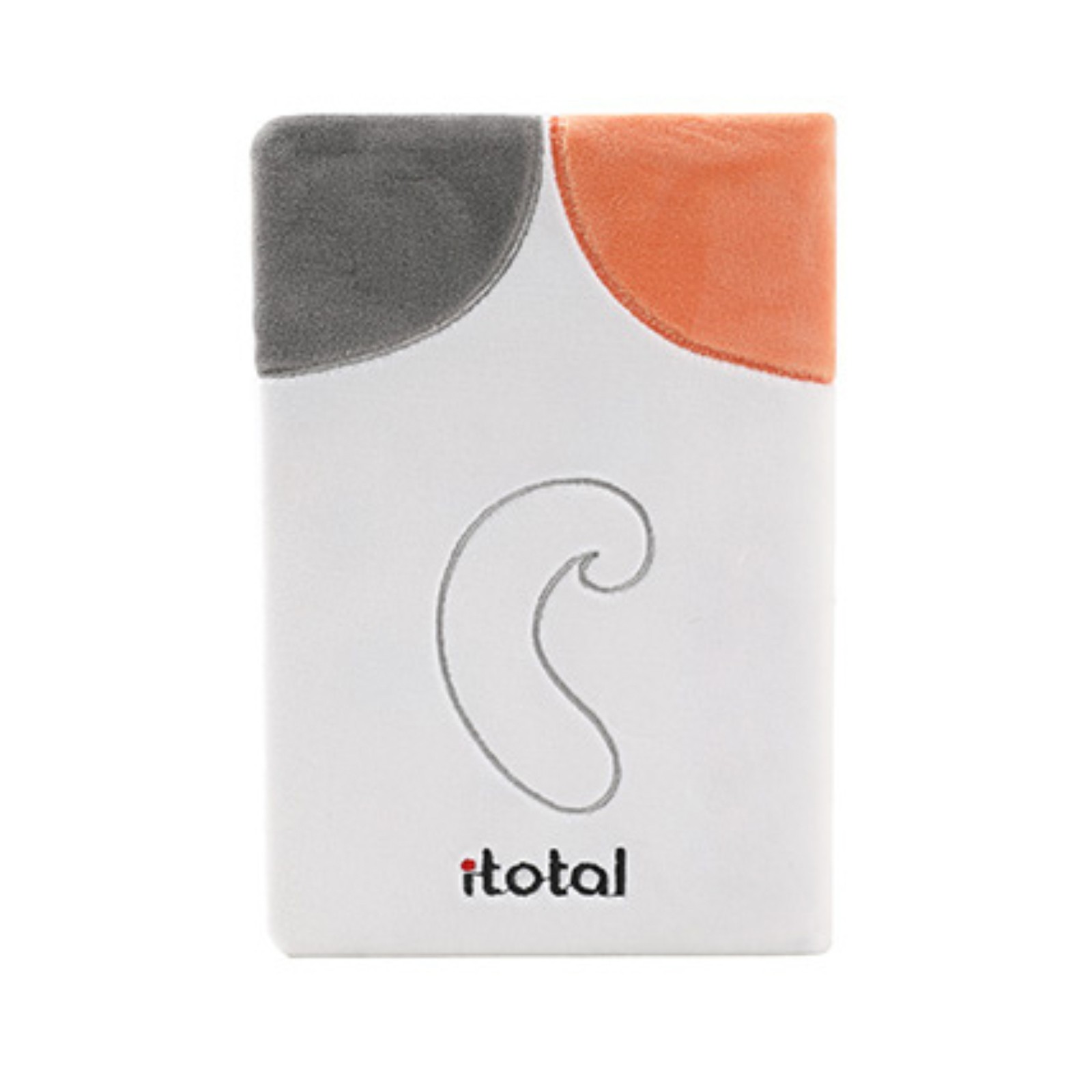i-Total Fluffy Notebook A5 Gelinieerd Orange Cat - Confetti Campus