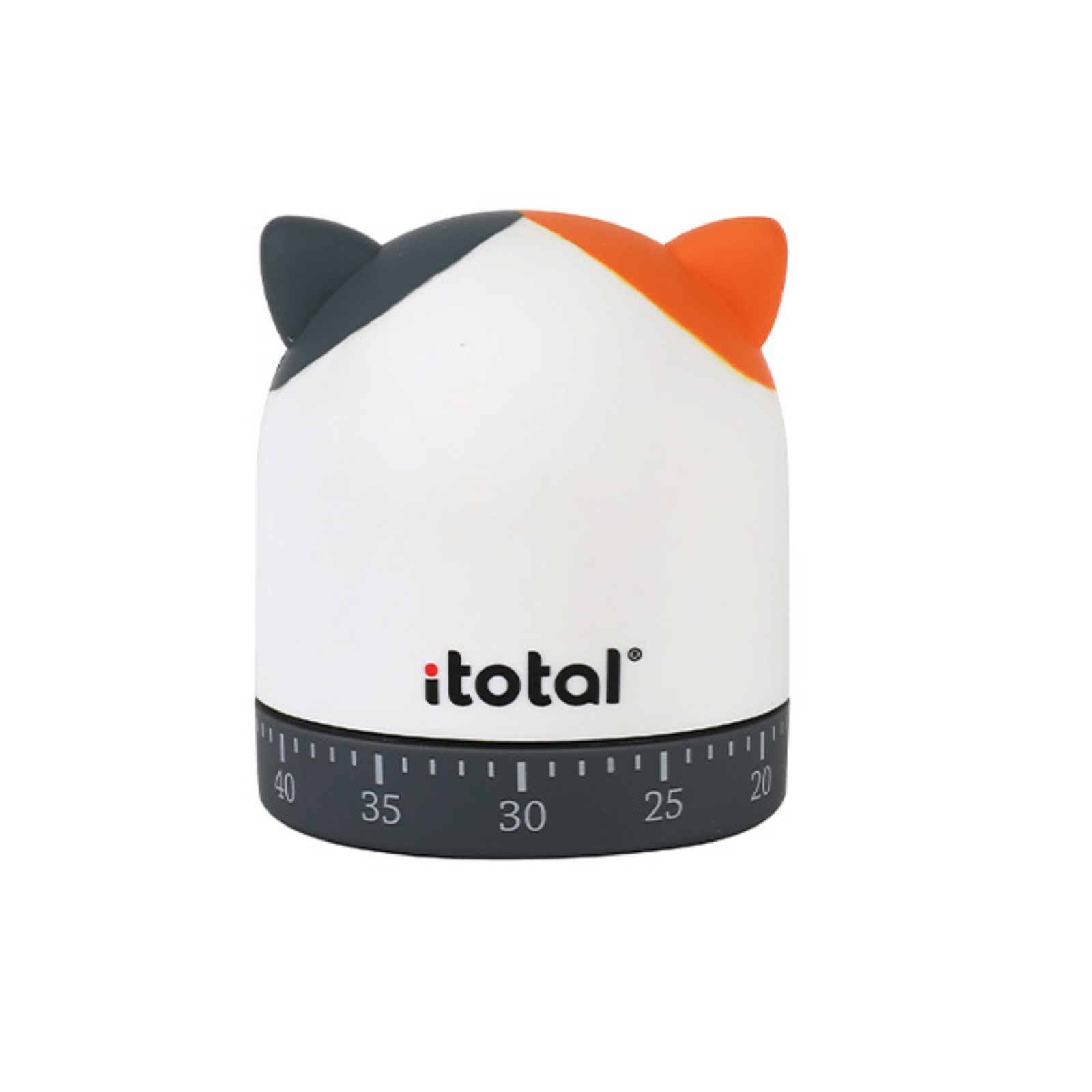 i-Total Pomodoro Timer White & Brown Cat - Confetti Campus