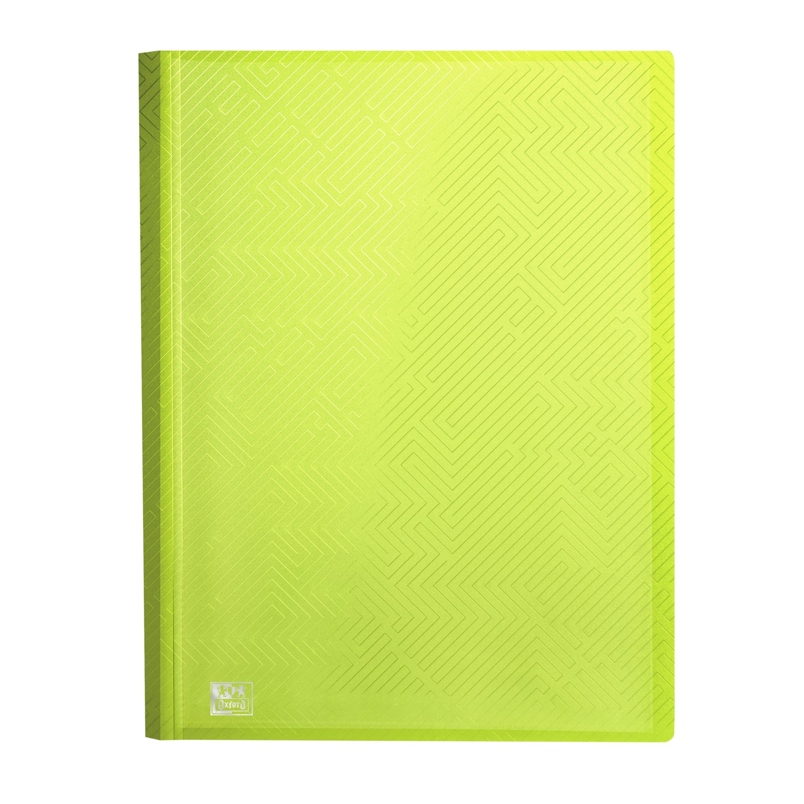 Oxford Showtas Portfolio A4 40 Insteekhoezen Urban Lime - Confetti Campus