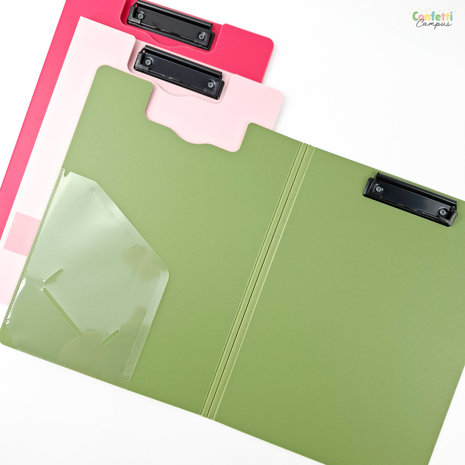 Oxford Klembord A4 Ultralight Safari Groen - Confetti Campus